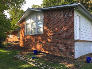 How To Do a German Smear Mortar Wash on Brick (Dave and Brittany’s ...