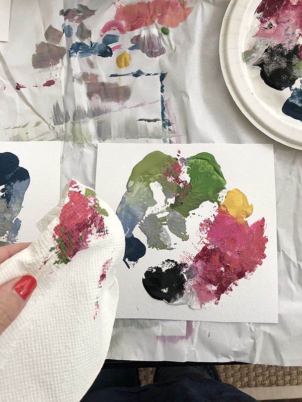 And Suddenly the Powder Room Became an Art Gallery – Less Than Perfect ...