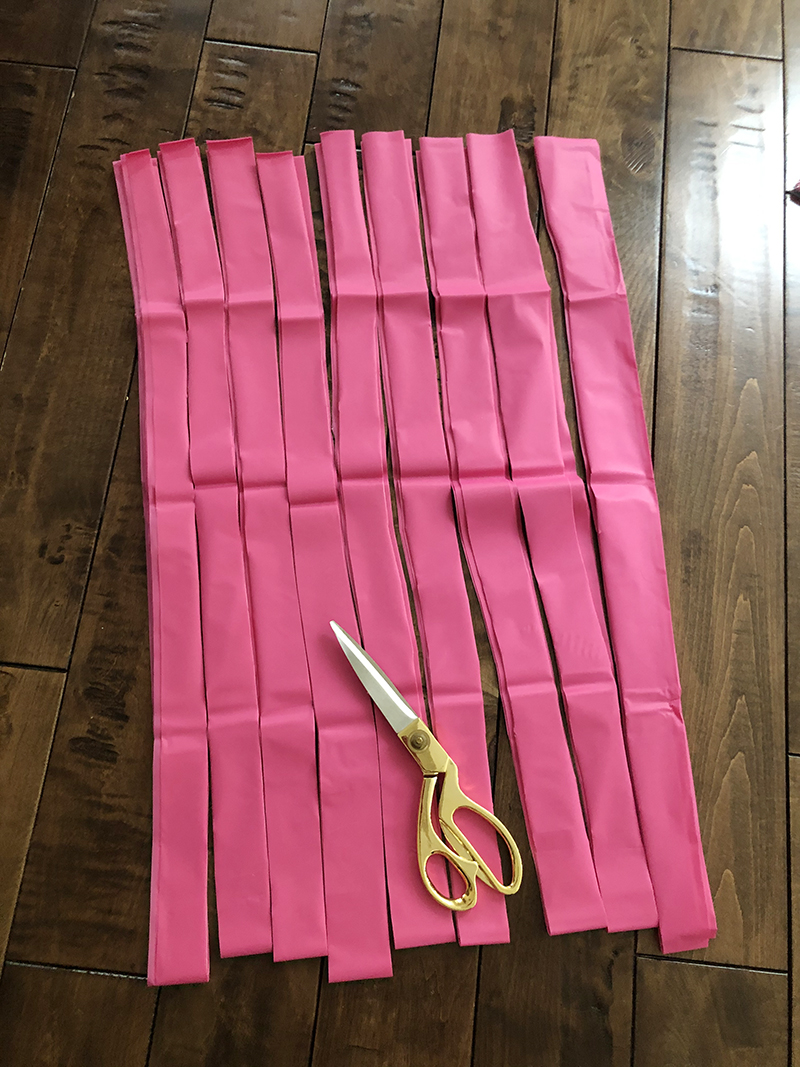 Easy Fringe Party Backdrop (Perfect for Halloween!) – Less Than Perfect ...
