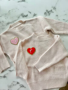 DIY Mini Valentine Sweaters – Less Than Perfect Life of Bliss